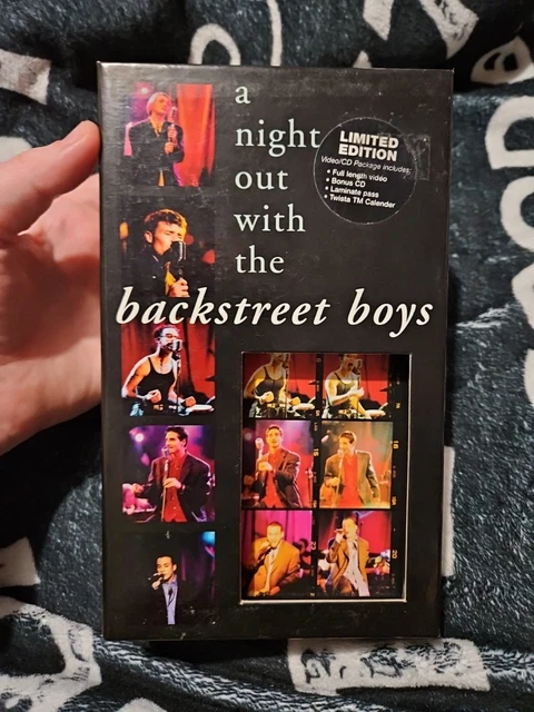 A NIGHT OUT with the Backstreet Boys VHS Tape in Card Case & CD ...