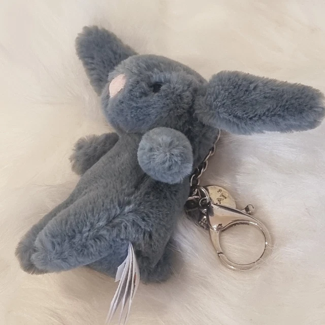 JELLYCAT FOREST BUNNY Bag Charm Bunny NEW Forest Green BNWOT £151.50 ...