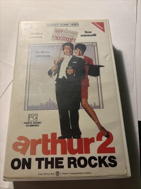 ARTHUR 2 ON The Rocks - Dudley Moore, Liza Minnelli - Vhs Video $10.00 ...