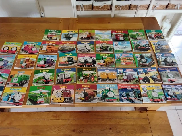 THOMAS THE TANK Engine And Friends Story Books Ex Cond Bundle Of 43 ...