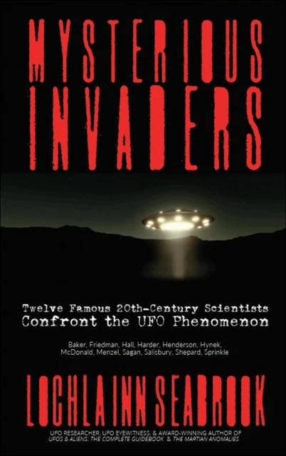 MYSTERIOUS INVADERS BOOK on UFOs par Lochlainn Seabrook illustré COMME ...