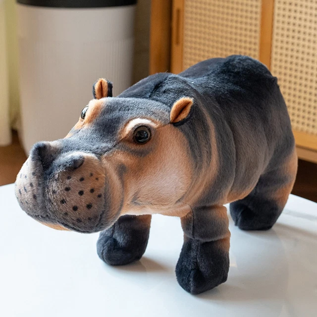 11'' STANDING GASSY the Farting Hippo Stuffed Animal Plush Toy Moo Deng ...