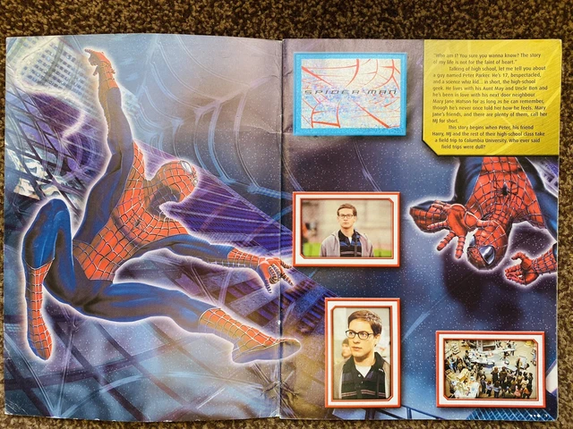 COMPLETE MERLIN SPIDERMAN Spider-Man Sticker Album Poster Included £22. ...