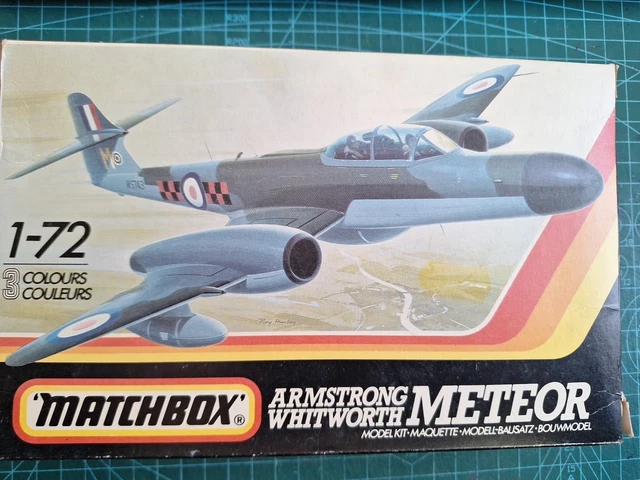 MATCHBOX ARMSTRONG WHITWORTH Meteor Nf.14/12/11 Model Kit 1/72 Scale ...