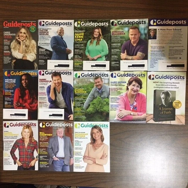 LOT OF 13 Guideposts Magazine 2020, 2021, 2023, 2024 $25.00 - PicClick