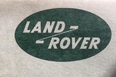 LAND ROVER 1960 s Card Envelope brochure early A excellent original ...