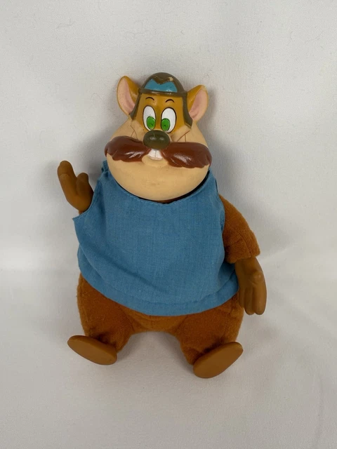 DISNEY CHIP N Dale Rescue Rangers Monterey Jack Monty Applause Plush 6 ...