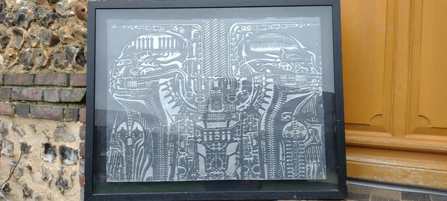 SIGNED HANS RUEDI Giger tableau sculpture Biomechanics EUR 1,00 ...