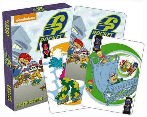 NICKELODEON RETRO 90'S collection 'ROCKET POWER' Playing Cards Licensed ...