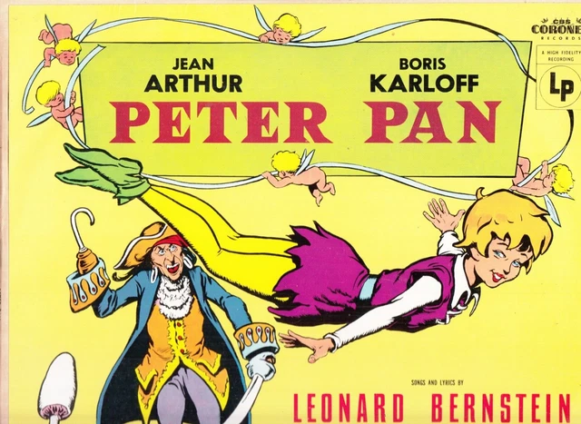RARE-PETER PAN - 1950 Jean Arthur-Original Cast-565-Made In Australia ...