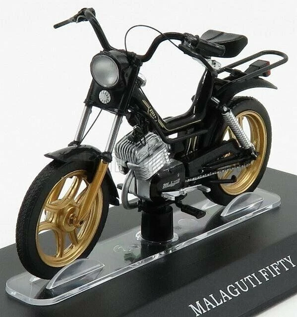 MOTORINO MALAGUTI FIFTY 50 Modellino Moto In scala 1/18 Modello Diecast ...