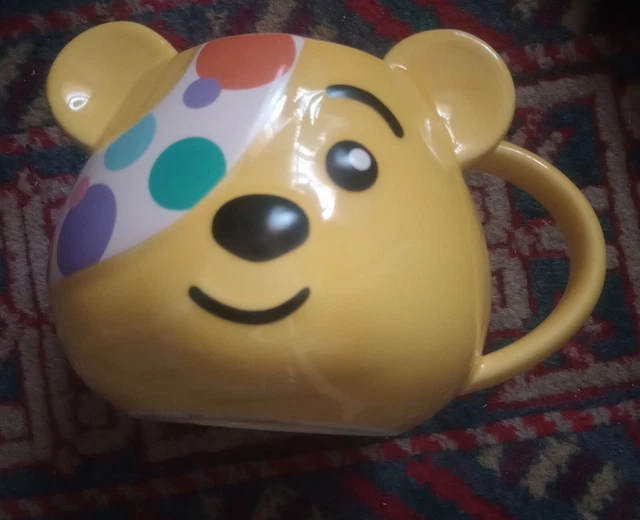PUDSEY BEAR BBC Children in Need 2022 Coffee Official Mug Cup Novelty ...