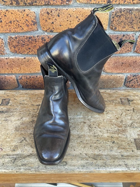 R. M. WILLIAMS Syd Olympic Craftsman Boots * Sz: Aus 6. Made In ...