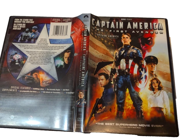 CAPTAIN AMERICA: THE First Avenger - DVD - VERY GOOD $5.50 - PicClick CA