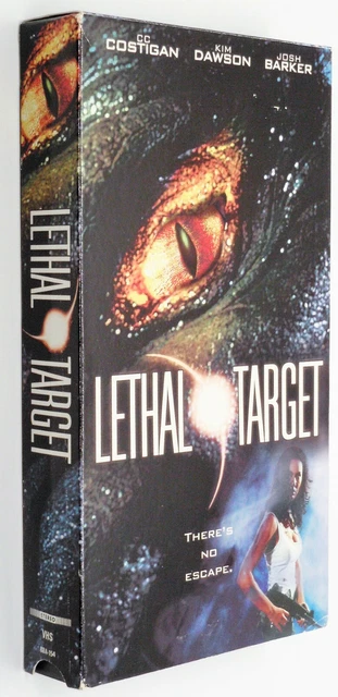 LETHAL TARGET VHS Space Marshal C.C. Costigan Hunts Killer Alien On Starship NR £6.40 - PicClick UK