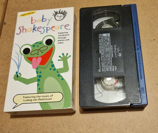 BABY EINSTEIN BABY Shakespeare Exploring Vocabulary VHS Carded Case EUR ...
