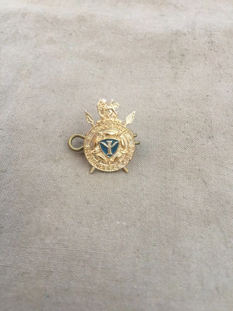 ORIGINAL RHODESIAN ARMY Rhodesian Intelligence Corps RIC Collar Dog UDI ...