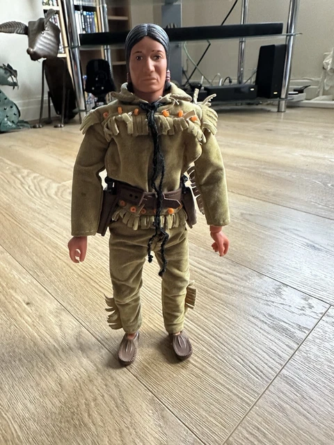 VINTAGE 1973 MARX Tonto Lone Ranger Indian Action Figure £12.50 ...