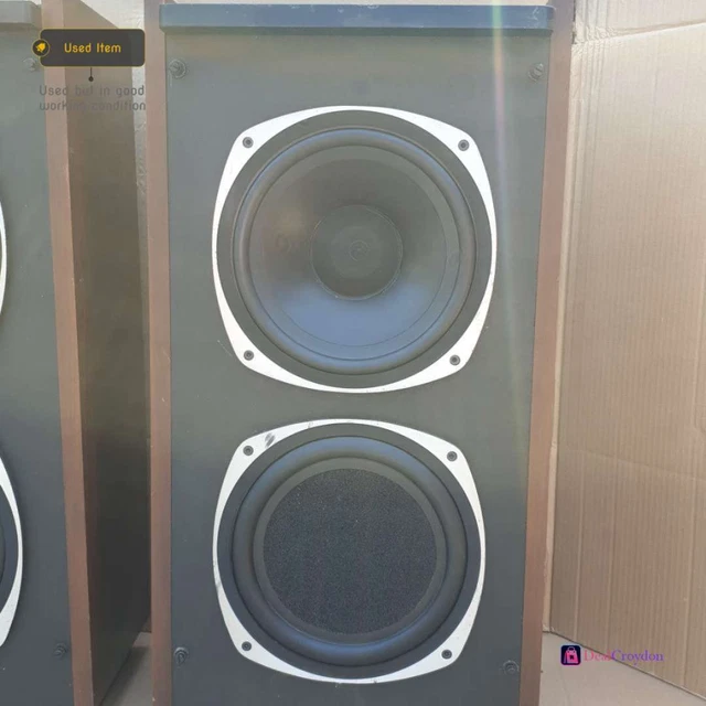 2 X TANNOY T225 DUAL CONCENTRIC INTEGRATED LOUDSPEAKER SYSTEM 60W 8Ohms ...