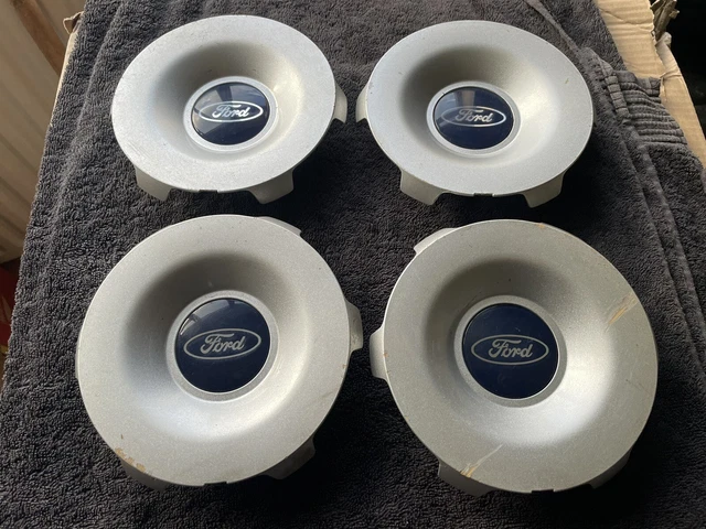 SET OF FORD Focus MK2 Alloy Wheel Centre Caps x4 Genuine Used Part £25. ...