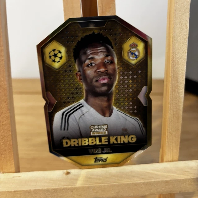 TOPPS MATCH ATTAX Trading Card 25/26 Chrome Award Winner Dribble King ...