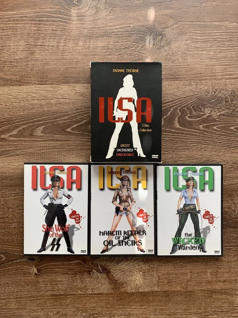 ILSA TRILOGY 3 Disc Collection DVD Dyanne Thorne OOP Clean Discs And ...