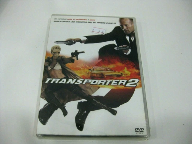 TRANSPORTER 2 DVD Jason Statham Alessandro Gassman Kate Nauta Sigillata ...