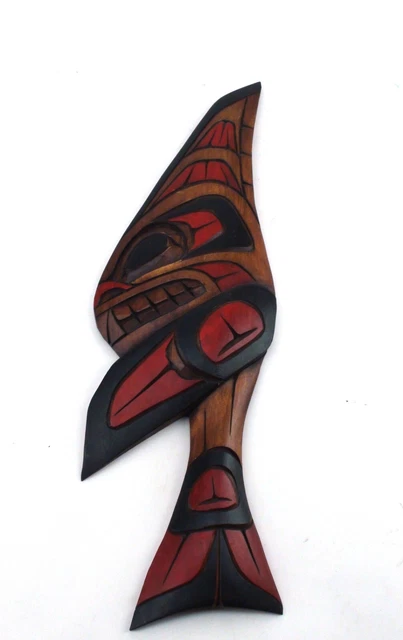 RICHARD CHARLIE FIRST Nations Wood Carving $100.00 - PicClick CA