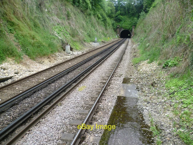 PHOTO 6X4 RIDDLESDOWN Tunnel from Riddlesdown station The line between ...