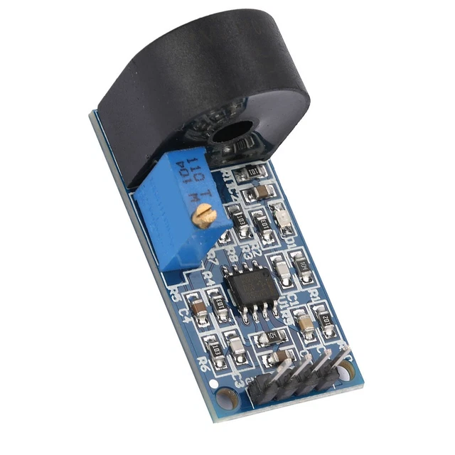 AC CURRENT SENSOR 5A Range Single Phase Current Transformer Module♡ £3. ...