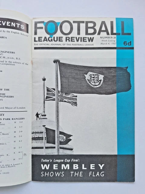 ARSENAL V LEEDS United (League Cup Final) Season 1967/68 Football Programme £4.36 - PicClick UK