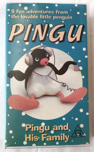 PINGU AND HIS Family VHS Tape - Rare Cartoon $29.99 - PicClick AU