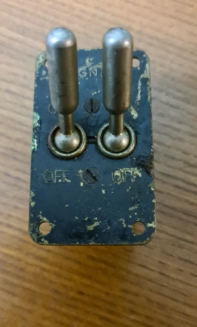 WW2 RAF SPITFIRE Original magneto switches Rare! Man cave £220.00 ...