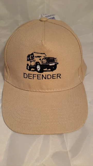LAND ROVER DEFENDER Design Embroidered Cap Various Colours Classic Car ...