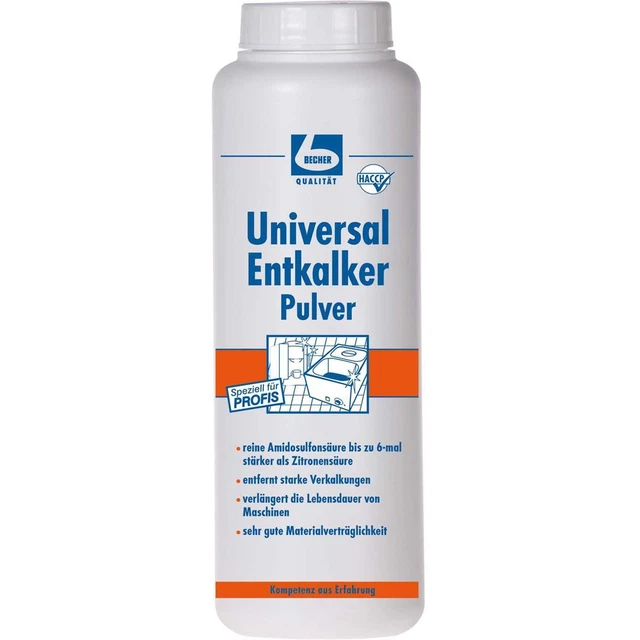 DR. BECHER UNIVERSAL Entkalker Pulver 1 Kg EUR 18,94 - PicClick FR