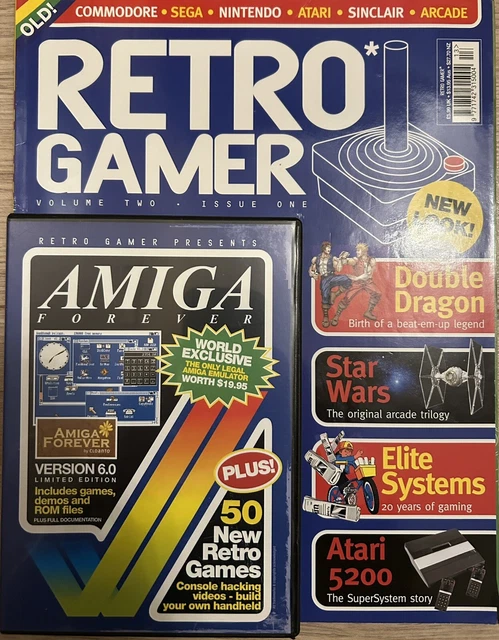 RETRO GAMER MAGAZINE. Volume 2 Issue 1. Complete With Cover CD. £14.99 ...