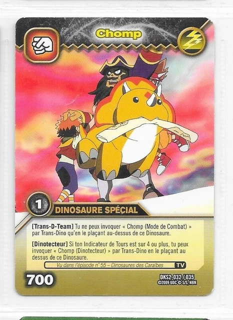 CARTE DINOSAUR KING - Chomp - 700 EUR 2,00 - PicClick FR