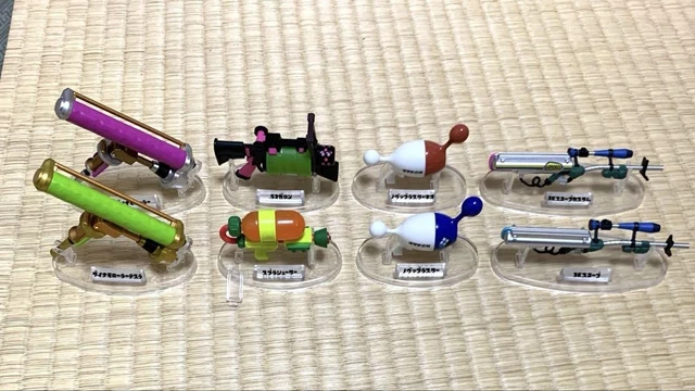 SPLATOON WEAPON COLLECTION Vol 1 Splattershot Figure Display Item Rare ...