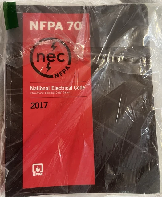 NEW NFPA 70 National Electrical Code NEC 2017 Edition Paperback Book £ ...