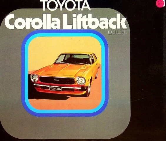 284728) TOYOTA COROLLA Liftback - Österreich - Prospekt 197? EUR 9,95 ...