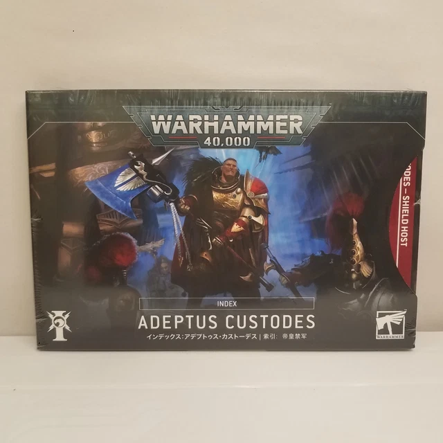 WARHAMMER 40K - Index ADEPTUS CUSTODES Sigillato EUR 18,84 - PicClick IT