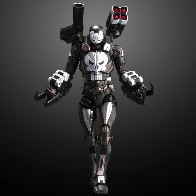 FIGURINE SENTINEL FIGHTING Armor Punisher Tony Stark sortie 2024 ...
