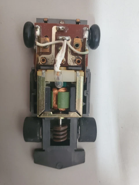 TYCO TCR JAM HO Slot Car Chassis Total Control Racing Tested w/ light ...