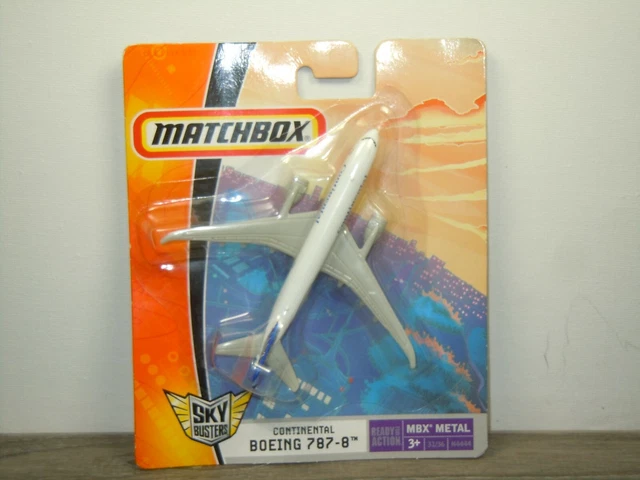 CONTINENTAL BOEING 787-8 - Matchbox Sky Busters in Box *51712 £17.56 ...