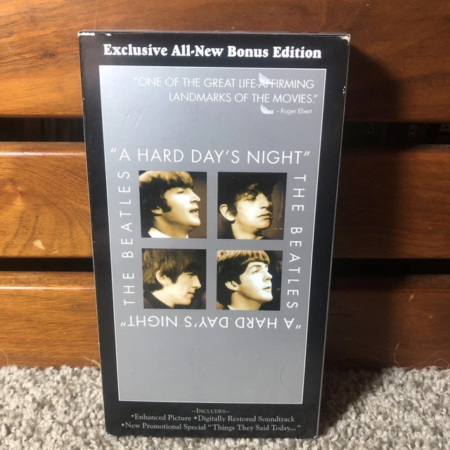 A HARD DAYS Night (VHS, 2000) The Beatles £5.40 - PicClick UK