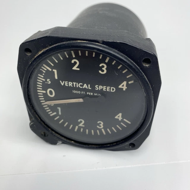 BENDIX PIONEER INSTRUMENT Vertical Speed Climb Indicator Gauge Aircraft ...