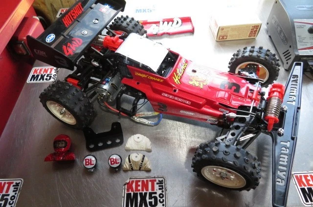 TAMIYA HOTSHOT 1:10 4WD Radio Controlled Car. Ready To Run. Complete ...