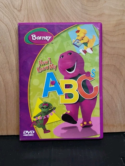 BARNEY - NOW I Know My ABCs (DVD, 2004) EUR 9,24 - PicClick FR
