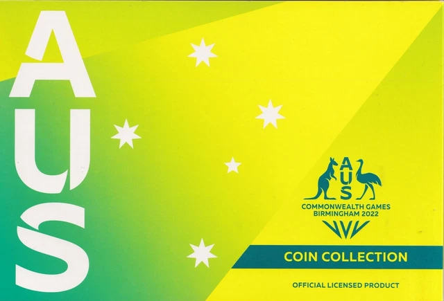 2022 AUSTRALIAN COMMONWEALTH Games Birmingham 7 Coin Collection $30.00 ...