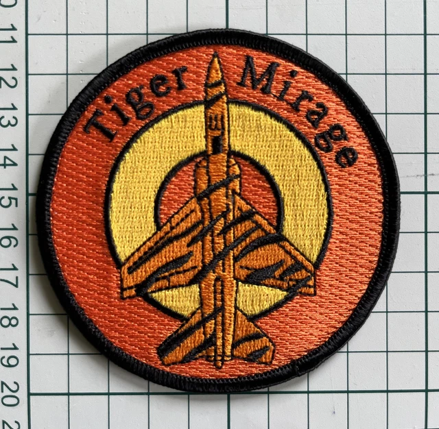 PATCH SPANISH AIR Force Tiger Mirage F.1 Tiger Meet neu, kein Velcro ...